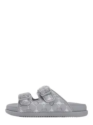 FILA Lucia Fashion Slides - Grey/white
