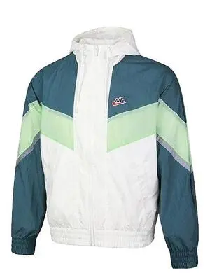 Nike Windrunner+ Hooded Jacket - White