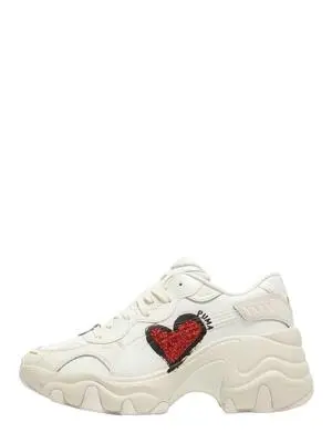 PUMA Pulsar Wedge Sneakers - White/red