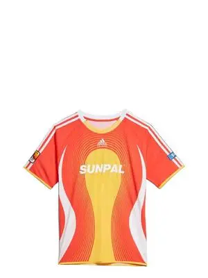 Adidas X Palace Short Sleeve Football Jersey - Orange