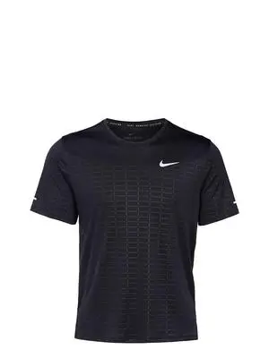 Nike Dri-fit Short Sleeve Training Top - Black