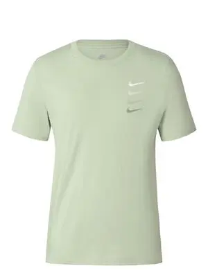 Nike Logo Printing Short Sleeve - Green