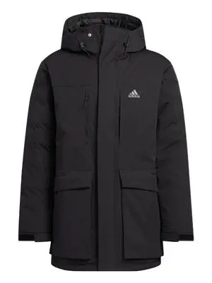Adidas Down Parka With Logo - Default Colorway
