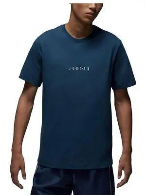 JORDAN Air Jordan Air T-shirt 'dark Blue' Blue