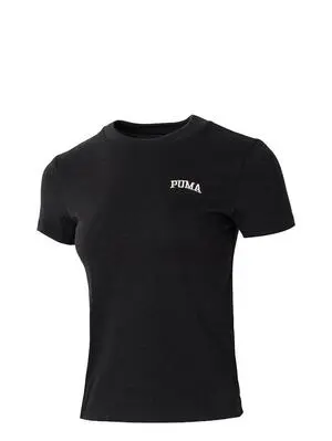 PUMA Wordmark Logo T-shirt - Black