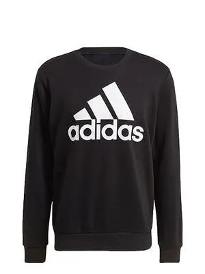 Adidas Sweatshirt With Logo Print - Black