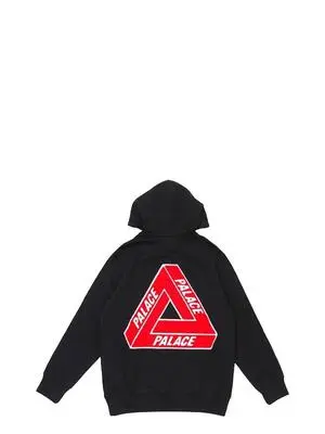 PALACE Tri-chenille Hood - Black