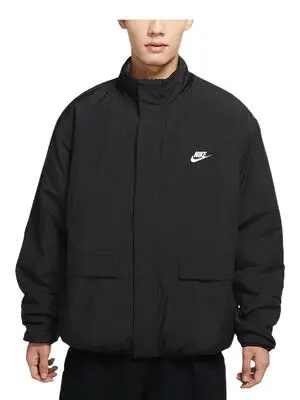 Nike Nike Club Fleece 2-Way Jacket Black/sail
