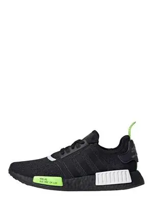 Adidas Nmd_r1 "black Signal Green" Sneakers - Black/volt