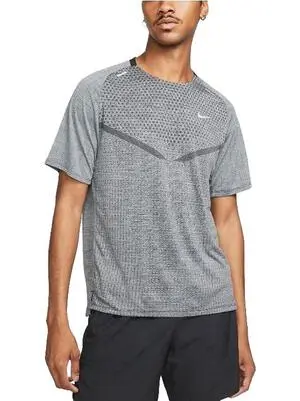 Nike Tech Knit Ultra Short-sleeve T-shirt - Grey