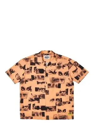 PALACE Palace Jimmy Shirt Peach Polo Shirt 'brown' Brown