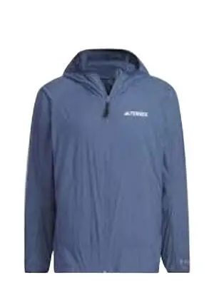 Adidas Lightweight Windbreaker - Blue