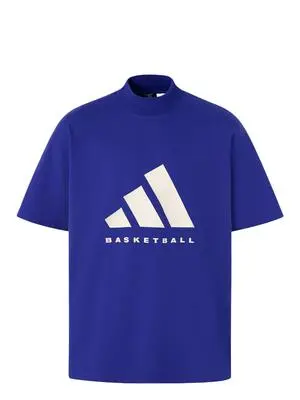Adidas Basketball Tee Asia Sizing - Blue