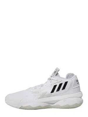 Adidas Dame Athletic Sneakers - White/black