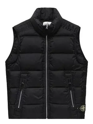 Stone Island Puffer Vest - Black