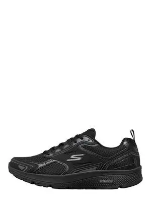 Sketchers Go Run Consistent Athletic Lace-up Sneakers - Black