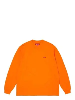 Supreme Supreme Ss26 Small Box L/s T-shirt 'orange' Orange
