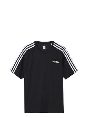 Adidas D2m Tee Athleisure Casual Sports Short Sleeve T-shirt - Black