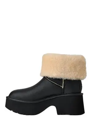 UGG Esmee Leather Boot - Black