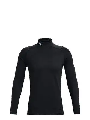 Under Armour Coldgear Fitted Mock Long Sleeve T-shirt - Black