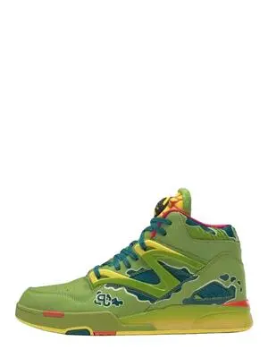 REEBOK Jurassic Park X Pump Omni Zone 2 "dilophosaurus" High Top Sneakers - Green