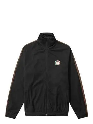 Gucci Mesh Oversize Jacket - Black