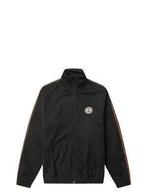 Gucci Mesh Oversize Jacket - Black