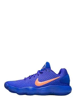Nike Hyperdunk 2017 Low Top Athletic Sneakers - Racer Blue/orange