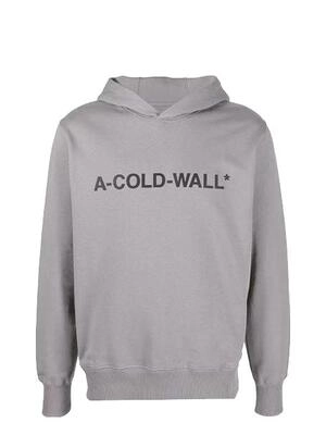 A-COLD-WALL* Logo Popover Hoodie - Grey