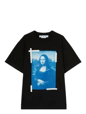 Off-White Monalisa Over Short-sleeve Tee - Black
