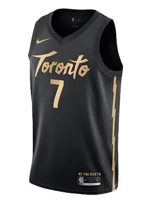 Nike Toronto Raptors Retro Basketball Jersey No. 7 - Black