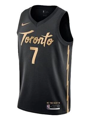 Nike Toronto Raptors Retro Basketball Jersey No. 7 - Black