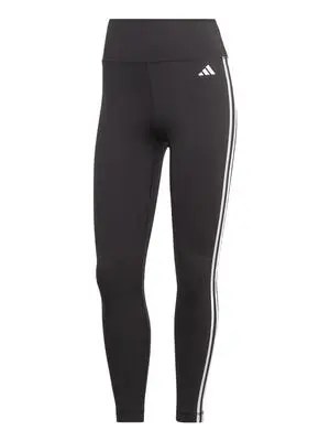 Adidas Train Essentials 3-stripes High-waisted 7/8 Leggings - Black