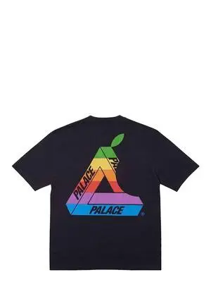 PALACE Palace "Jobsworth" T-Shirt With Apple Graphic Black