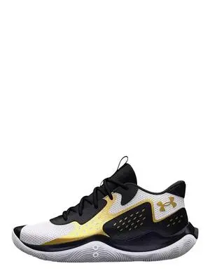 Under Armour Jet '23 Sneakers - White/black/gold