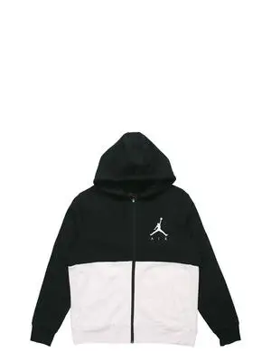 JORDAN Flying Logo Printing Fleece Hooded Sports - Black