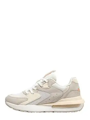 Sketchers Athletic Lace-up Sneakers - Beige/white