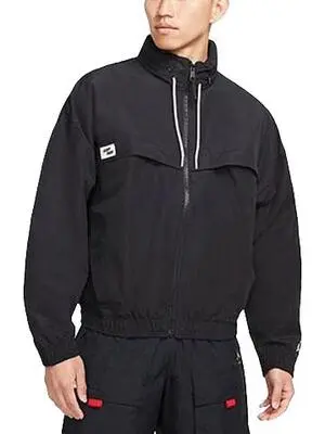 JORDAN Air Jumpman Light Woven Sports Jacket - Black