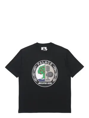 PALACE Ss21 X Amg Crossover Emblem T-shirt - Black