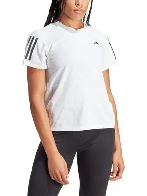 Adidas Own The Run Short Sleeve T-shirt - White