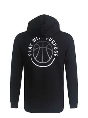 Adidas Neo Casual Basketball Pullover Hoodie - Black