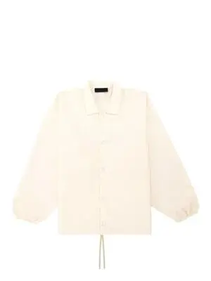 Fear Of God Fw23 Coaches Jacket - Cloud Dancer
