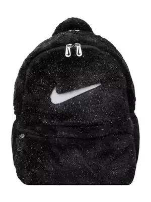 Nike Faux Fur Backpack - Black/white
