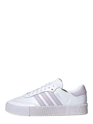 Adidas Sambarose Floral Pattern Sneakers - White