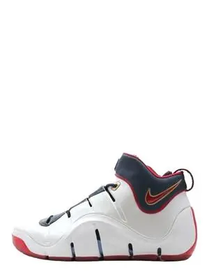 Nike Nike Zoom LeBron 4 Mid Top Sneakers White/red/blue
