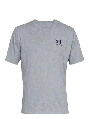 Under Armour Sportstyle Left Chest T-shirt - Grey