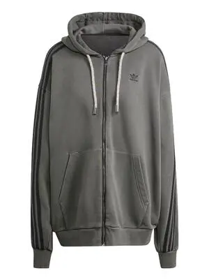 ADIDAS Adidas Adilenium Oversized Full-Zip Hoodie