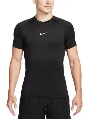 Nike Pro Dri-fit Slim Short-sleeve Top - Black