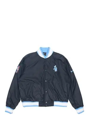 Nike Los Angeles Lakers Nba Courtside Bomber Jacket - Black