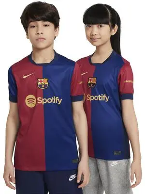 Nike Fc Barcelona 24/25 Home Jersey - Deep Royal Blue/noble Red/midnight Navy
